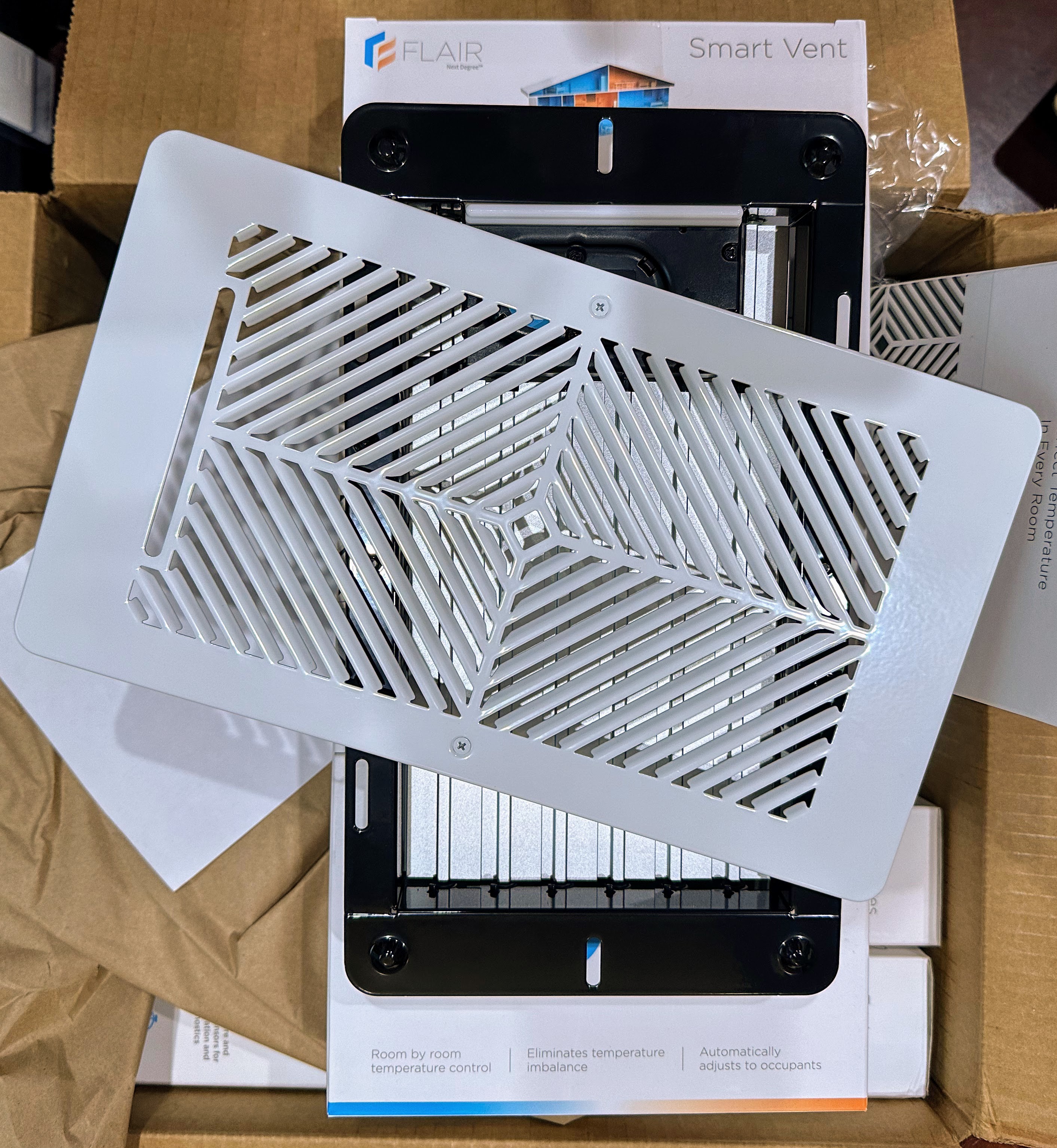Installing FLAIR Smart Vents to keep room temperatures balanced ...